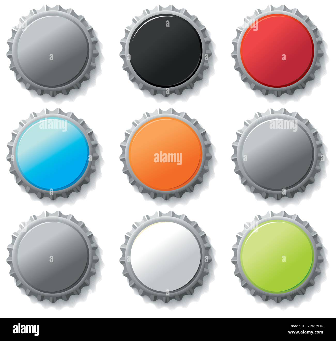 Vintage pop bottle cap Cut Out Stock Images & Pictures - Alamy