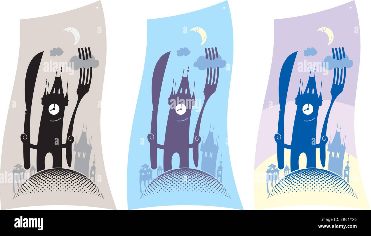 Restaurant holiday setting Stock Vector Images - Alamy