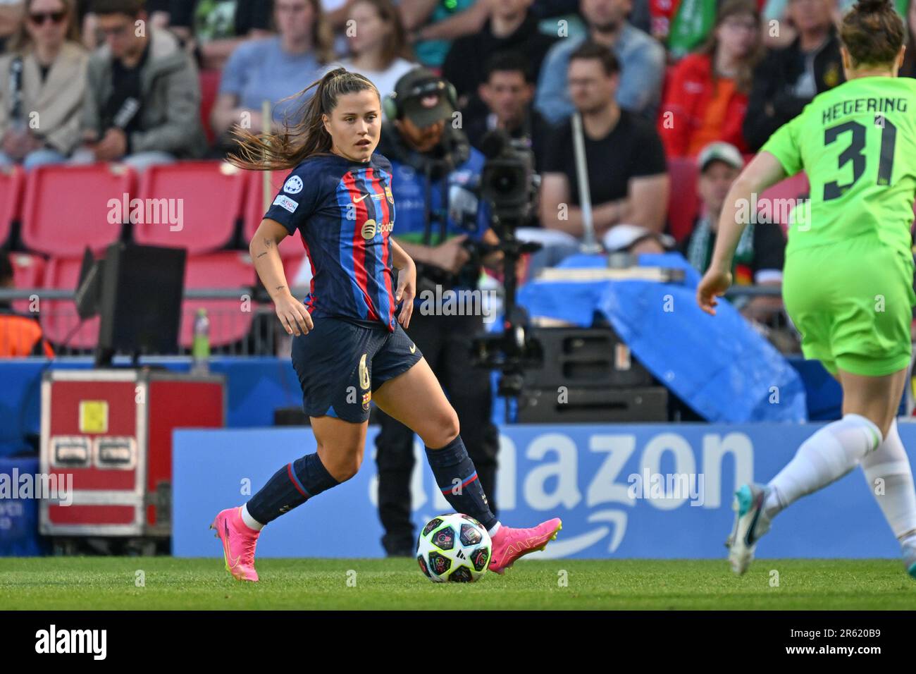 Eindhoven, The Netherlands. 03rd June, 2023. Claudia Pina of Barcelona ...