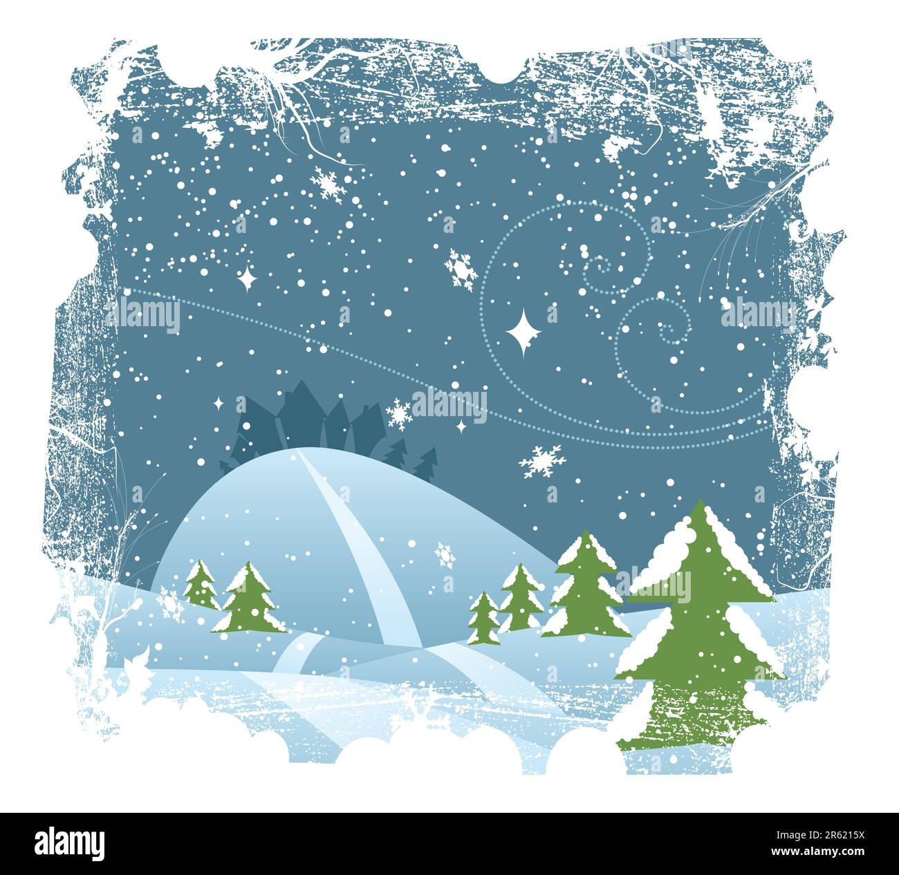 Windy hills Stock Vector Images - Alamy