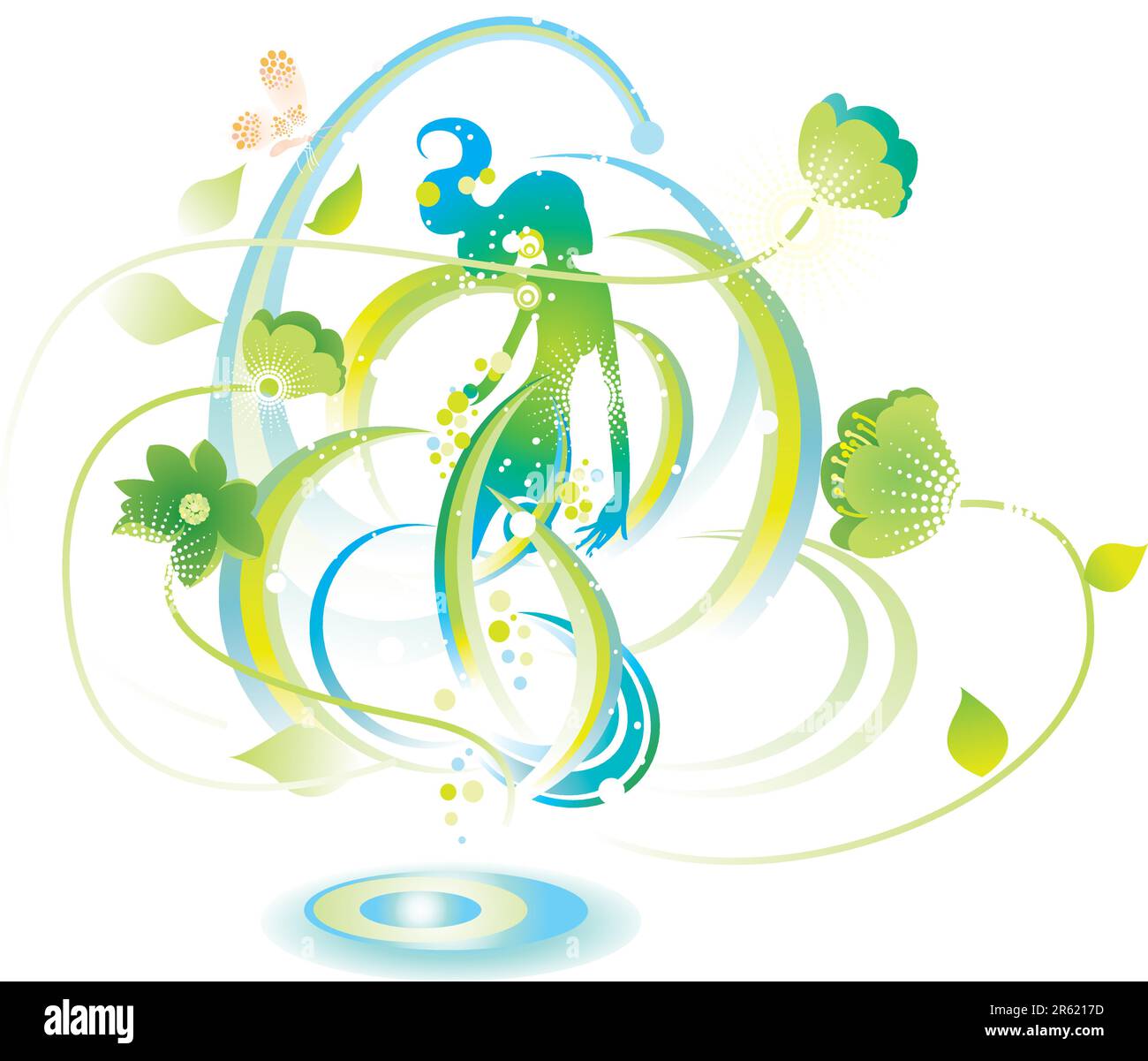 Fairy pattern design Stock Vector Images - Alamy