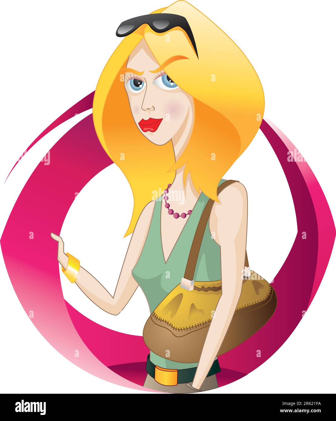 Woman nice Stock Vector Images - Alamy