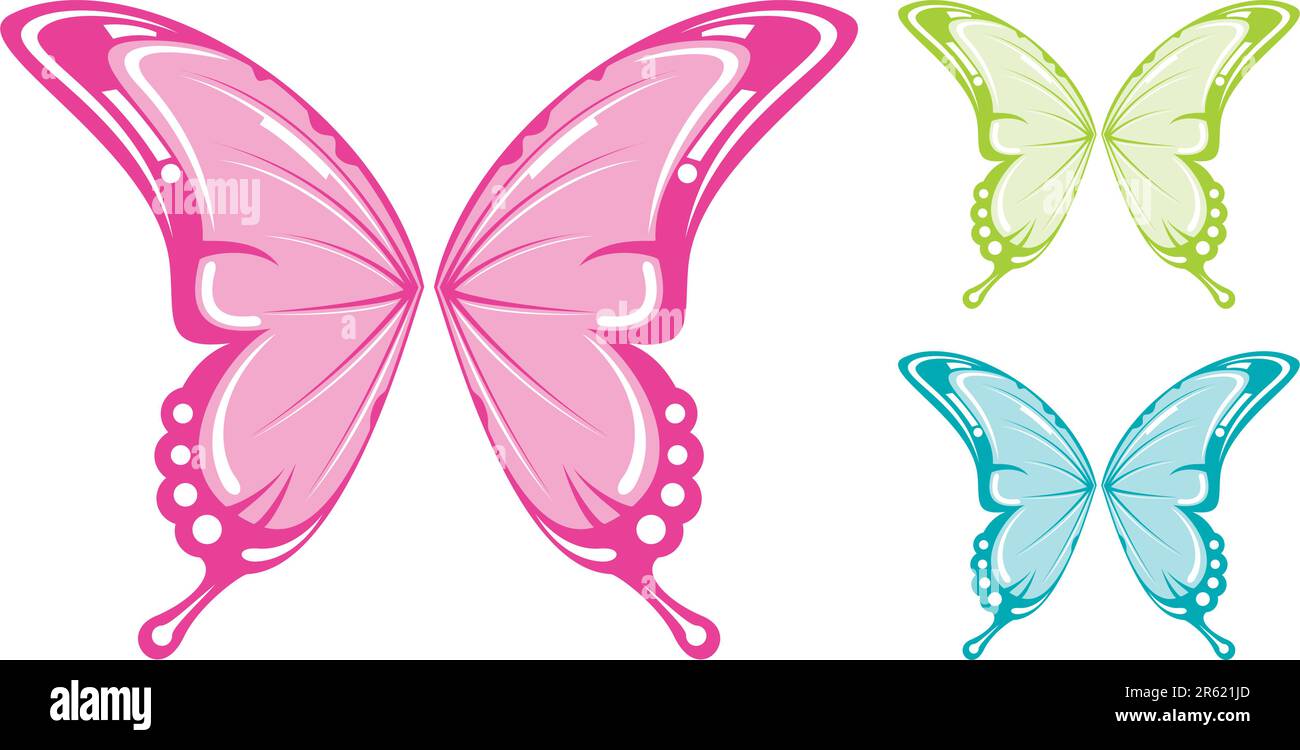 Wings of design Cut Out Stock Images & Pictures - Alamy