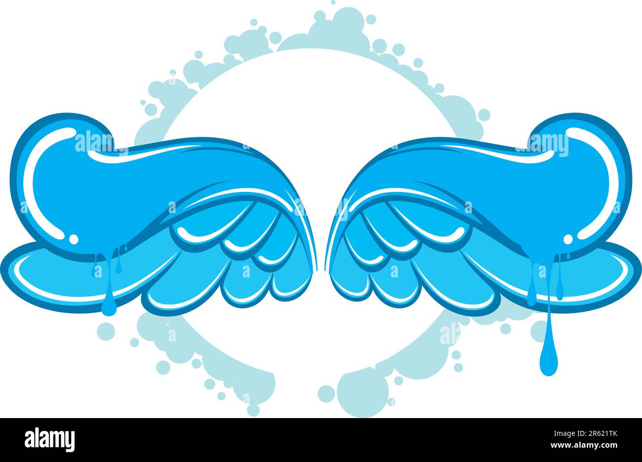 creative wings pattern design Stock Vector Image & Art - Alamy