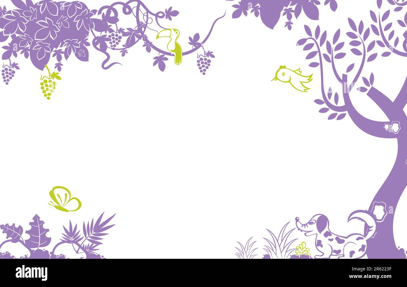 The purple rural barton background Stock Vector Image & Art - Alamy