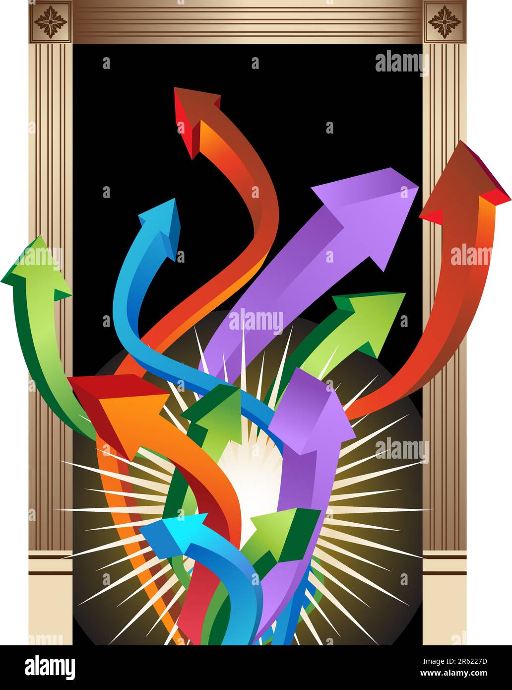 3d door design hi-res stock photography and images - Alamy