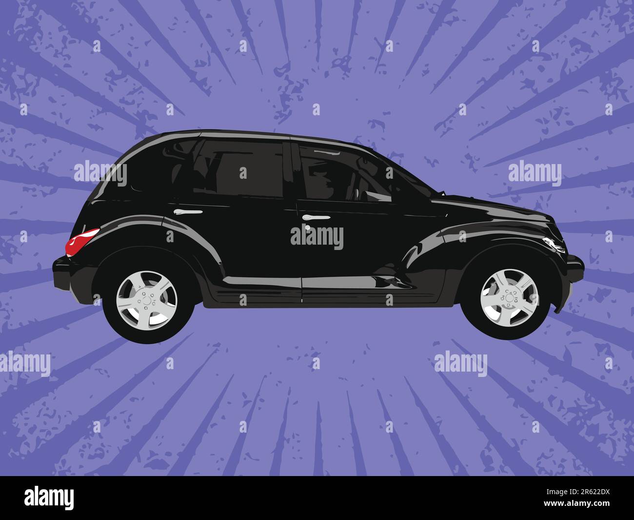 American car image Stock Vector Images - Alamy