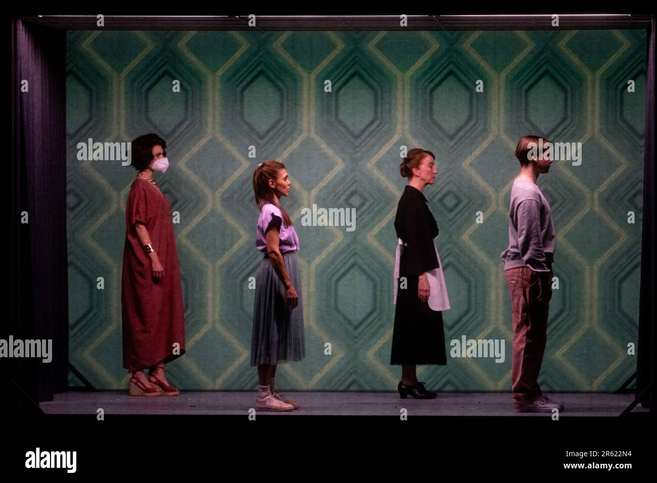Berlin, Germany. 06th June, 2023. Paula D. Koch as Lucia (l-r) Nelida ...