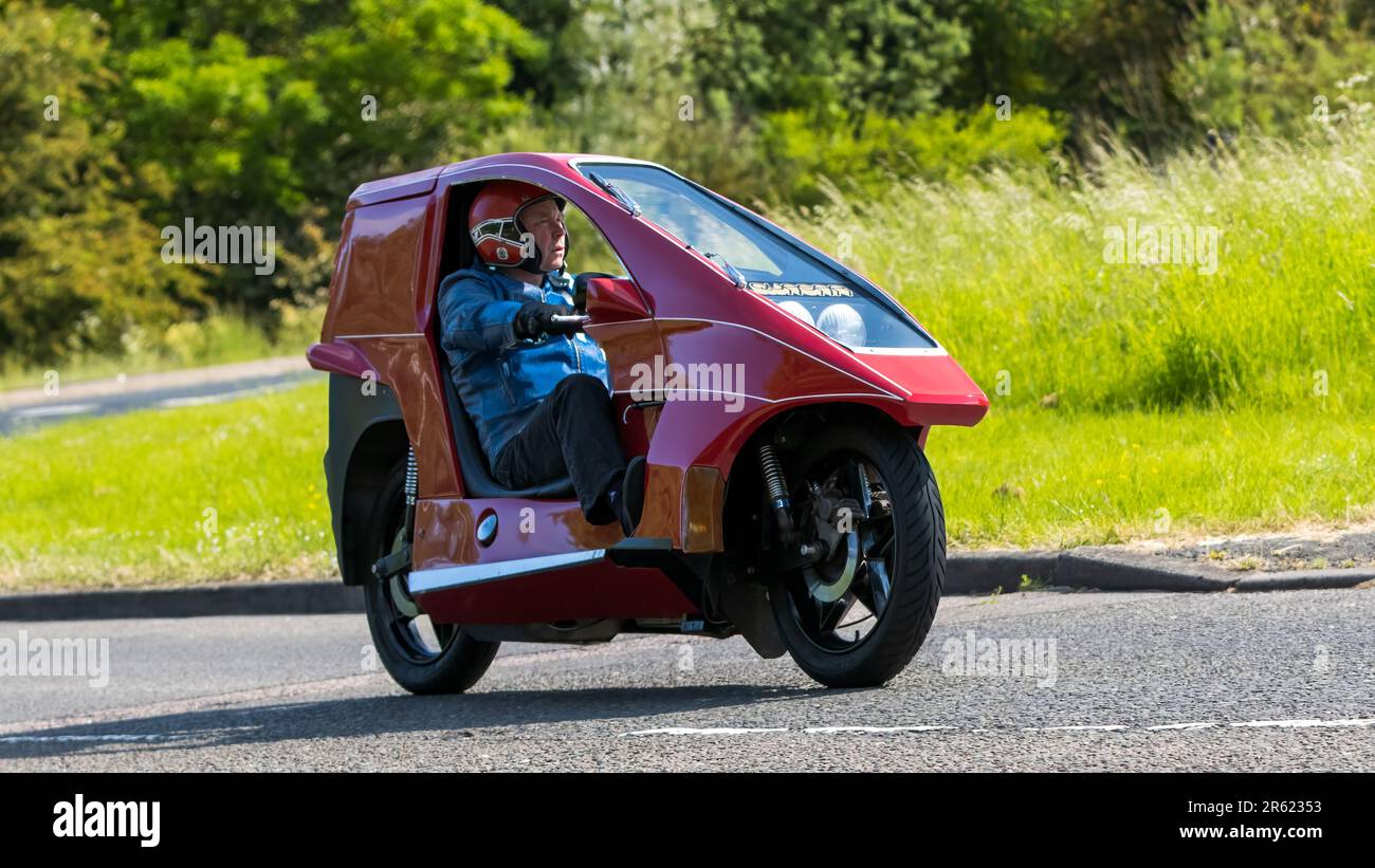 Stony Stratford,UK - June 4th 2023: 1978 rare red QUASAR classic ...