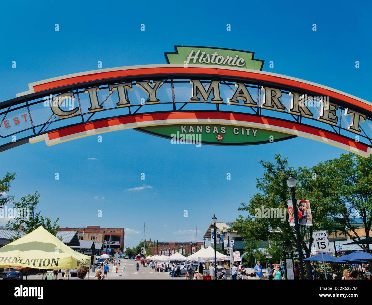 Kansas City, Missouri - June 3, 2023: City Market - River Market KC ...