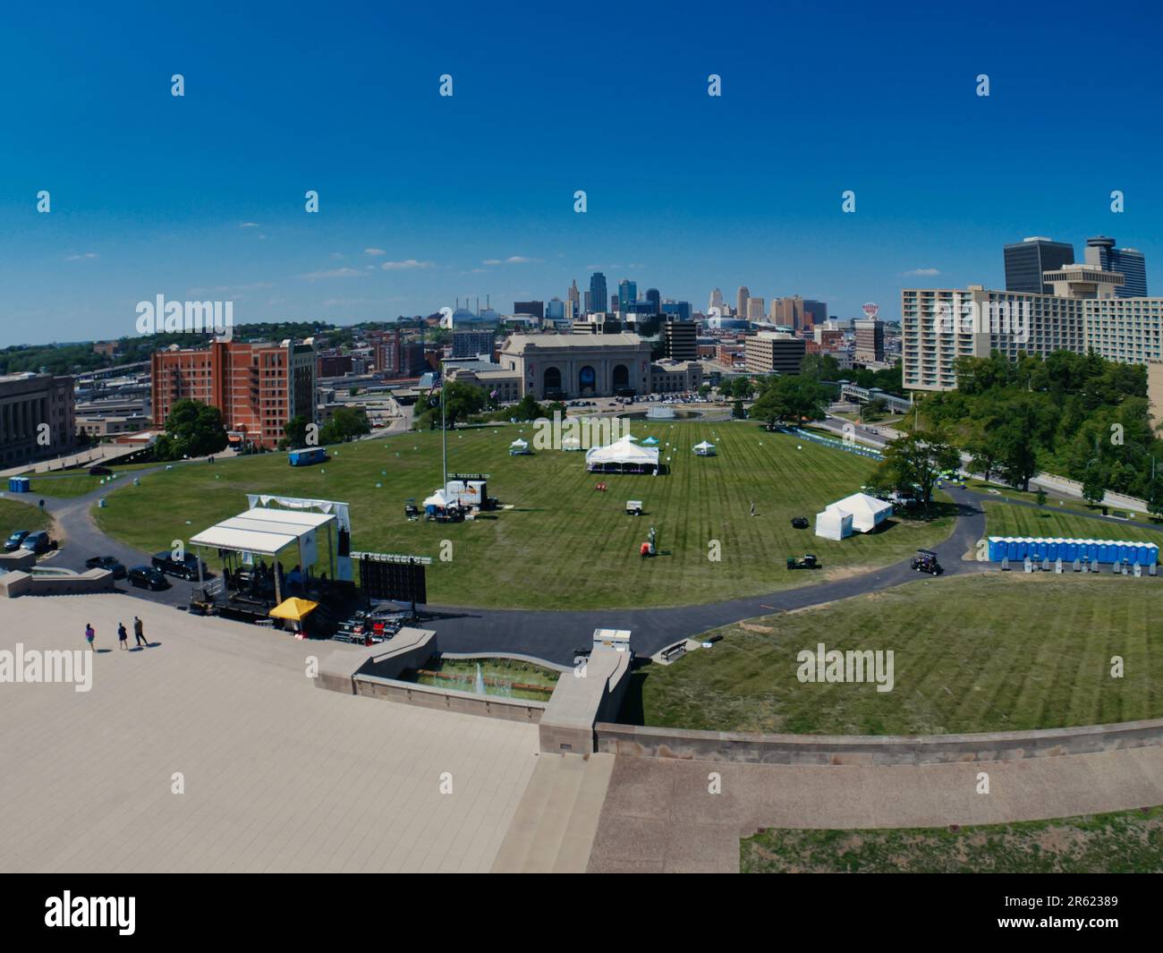 Kansas City, Missouri - June 3, 2023: Liberty Memorial in Penn Valley ...