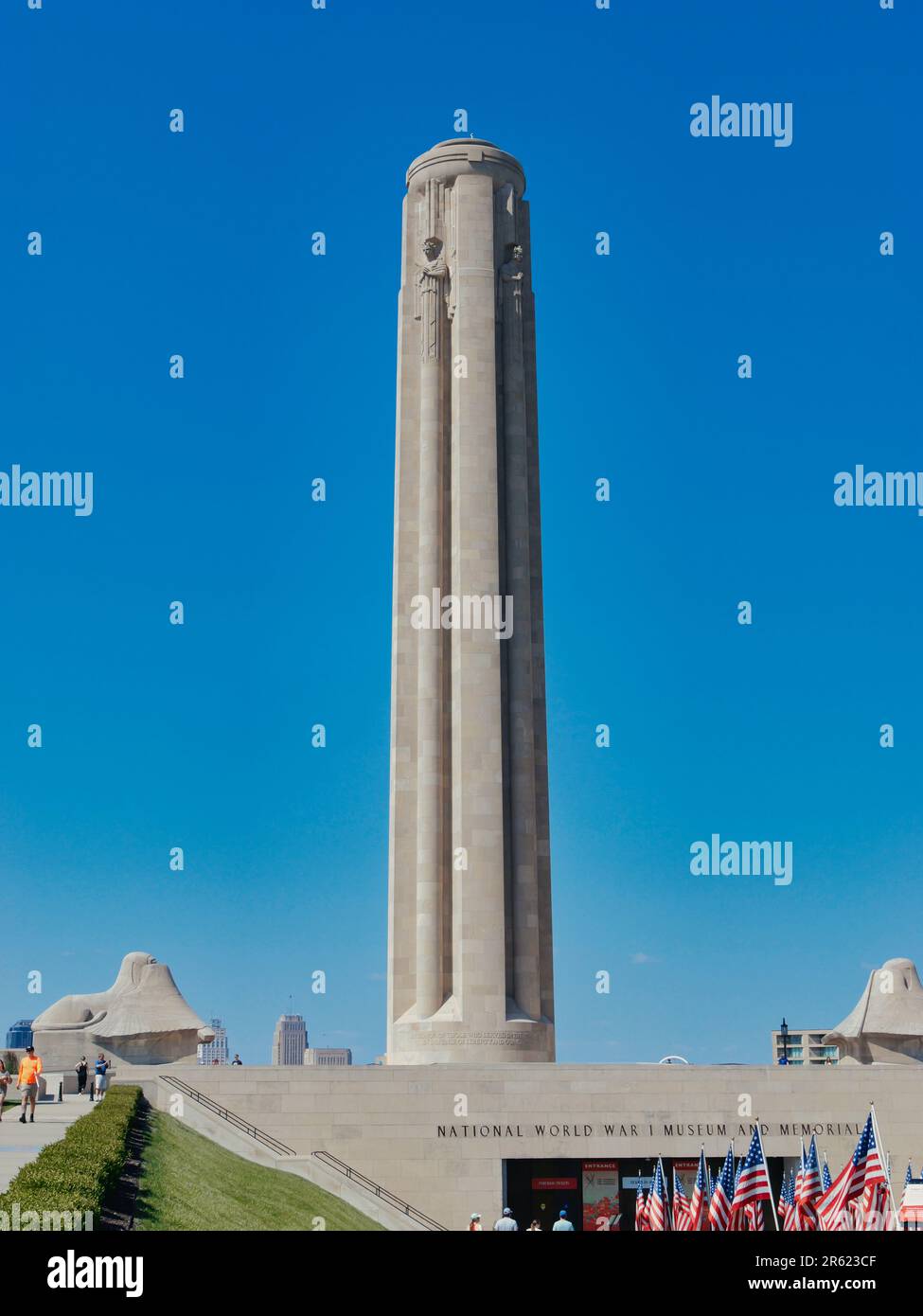 Kansas City, Missouri - June 3, 2023: Liberty Memorial in Penn Valley ...