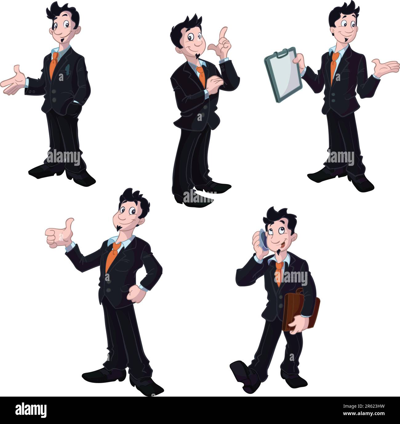 Job business interview in Stock Vector Images - Alamy