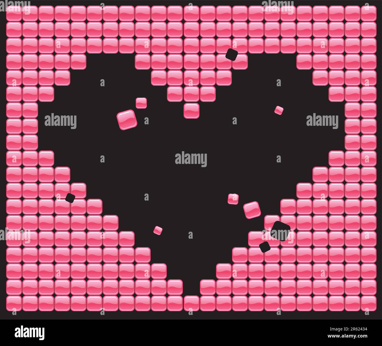 Electronic heart Stock Vector Images - Alamy
