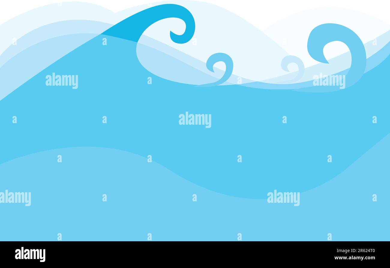 Texture with cool waves. Vector Illustration Stock Vector Image & Art ...