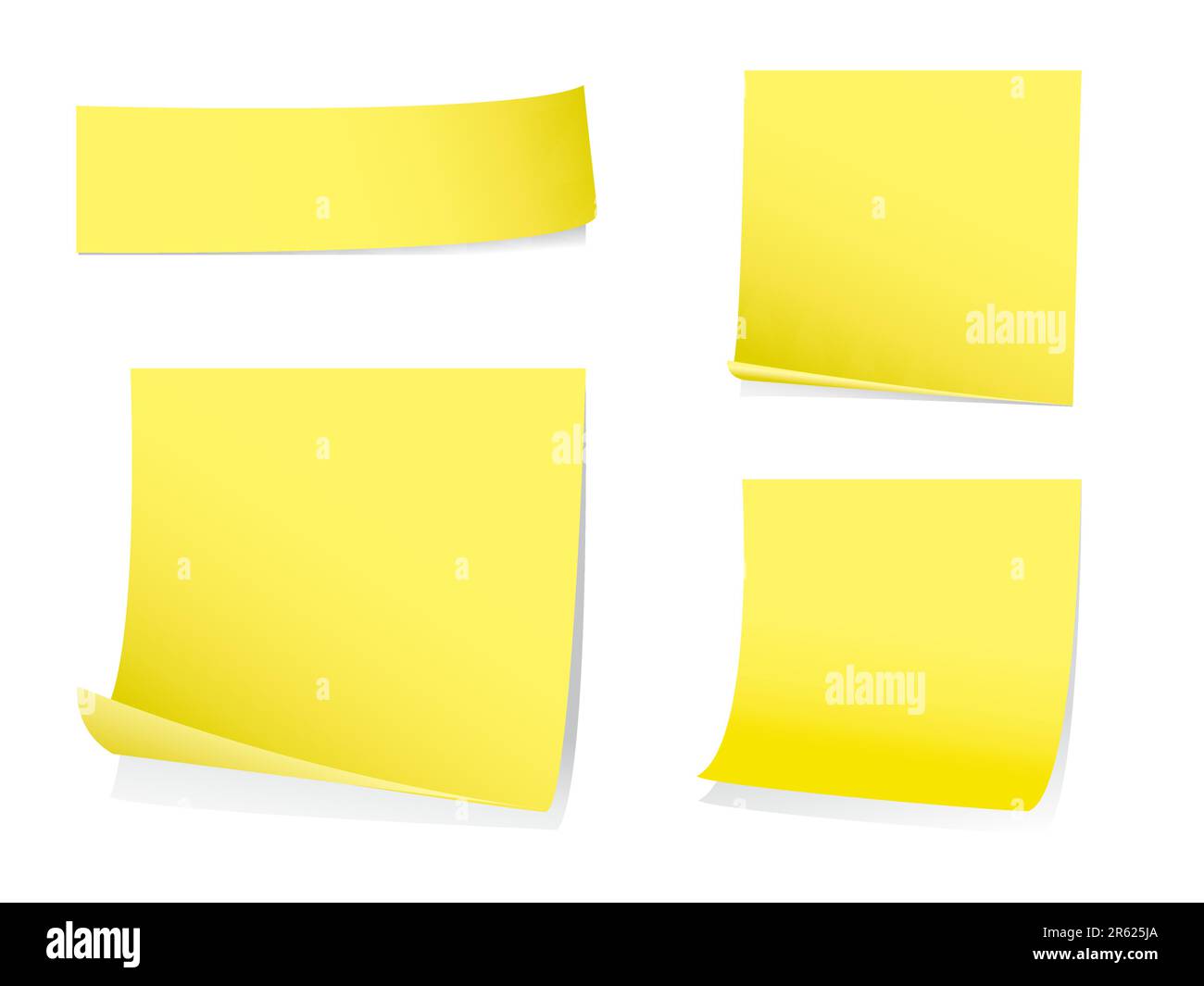 Sticky note images Stock Vector Images - Alamy