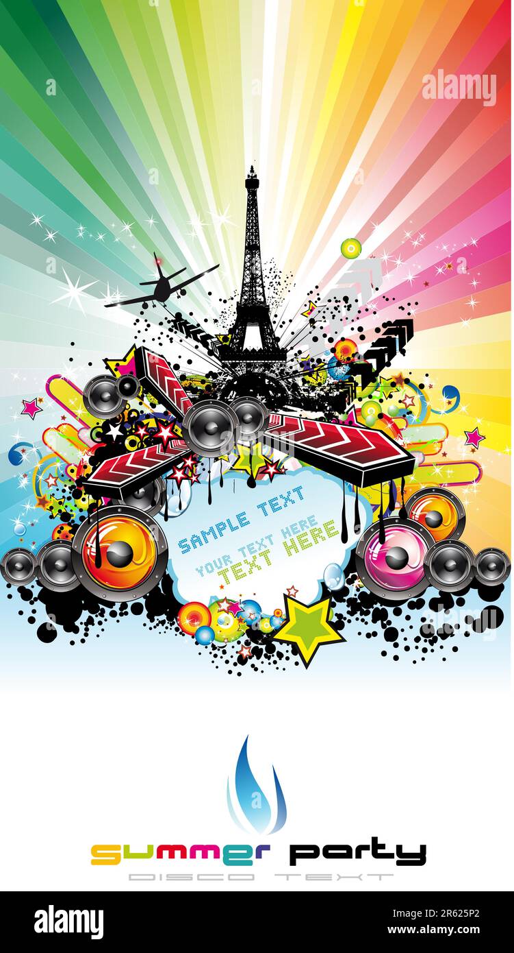 Paris urban design Stock Vector Images - Alamy