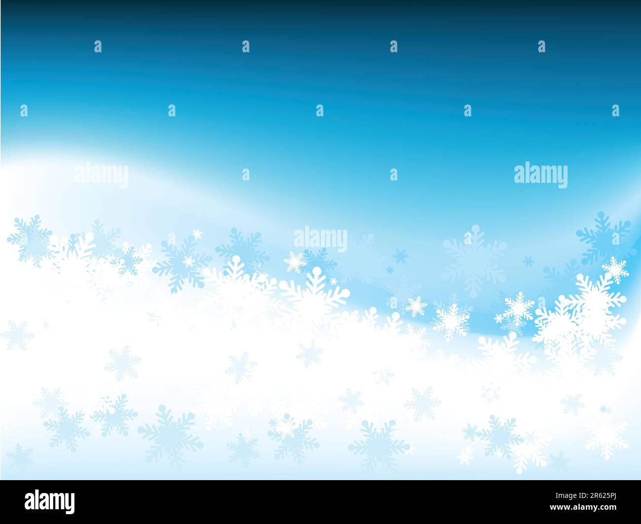Snowy background illustration Stock Vector Images - Alamy