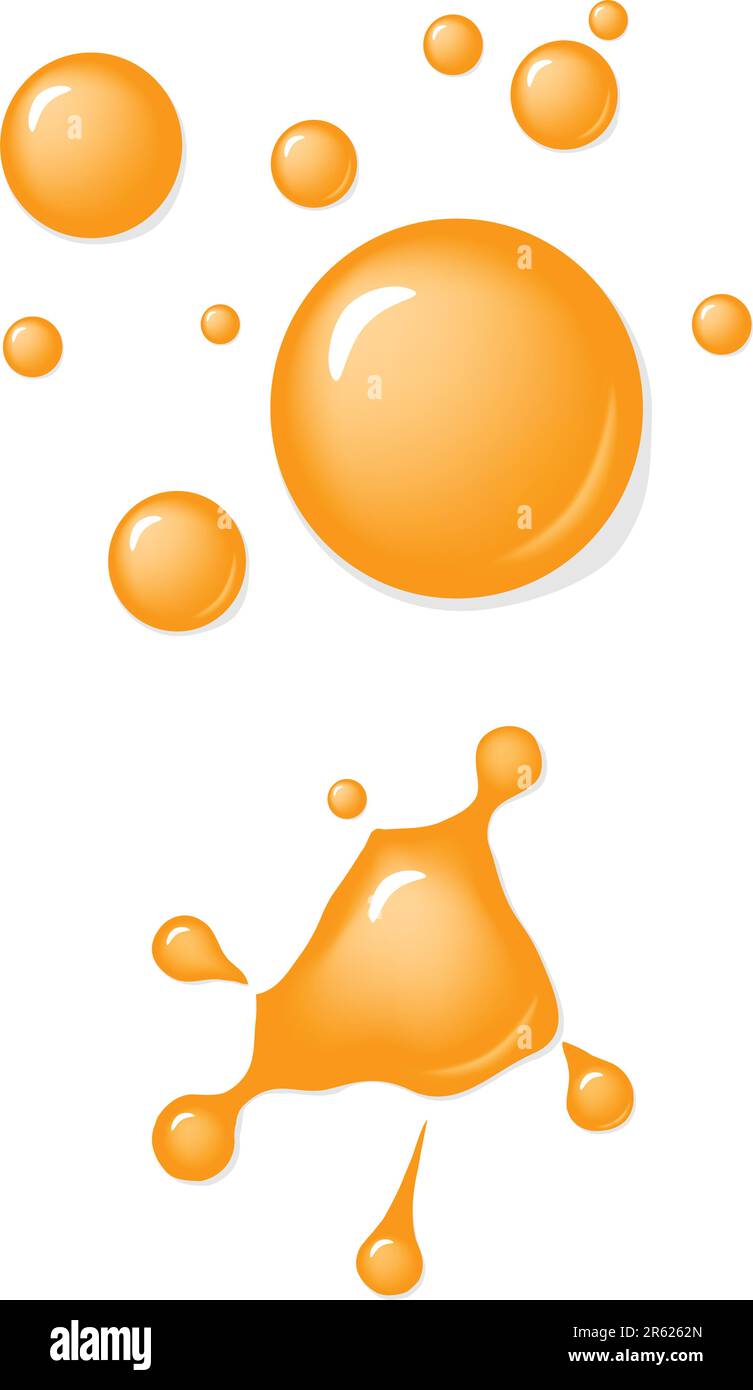 Orange rain Stock Vector Images - Alamy