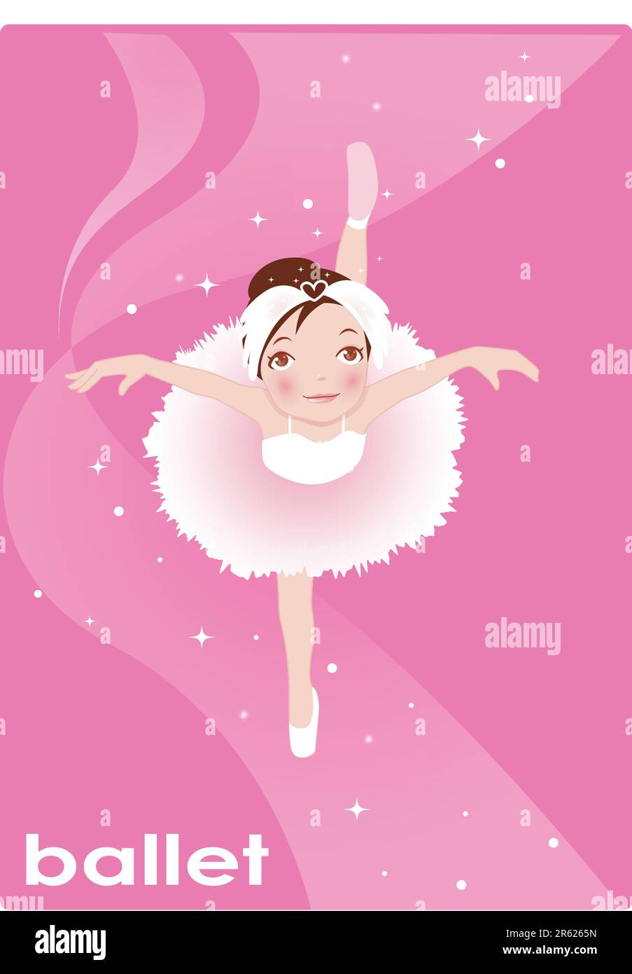 Vector of ballet girl Stock Vector Image & Art - Alamy