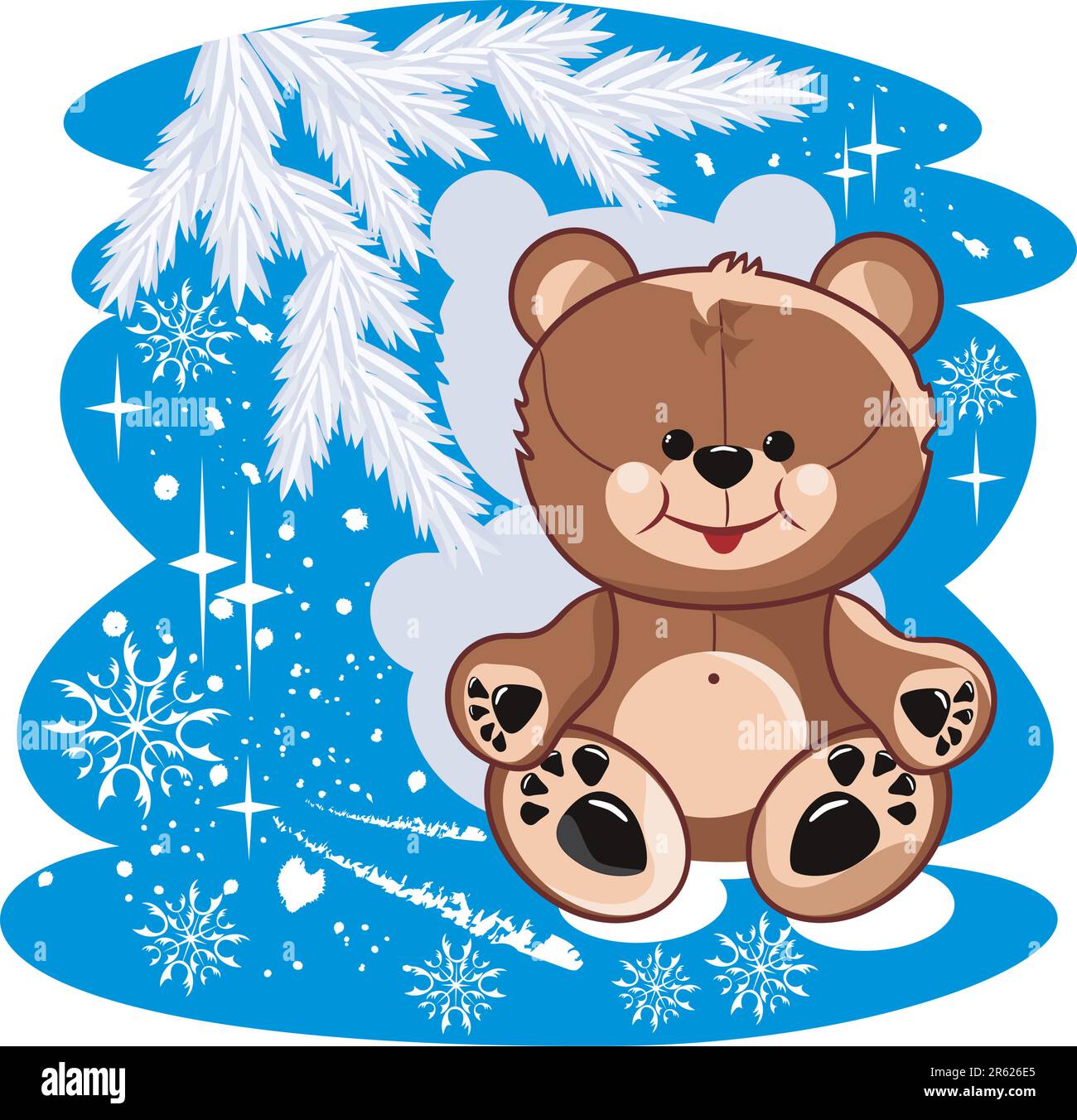 Cold bear Stock Vector Images - Alamy