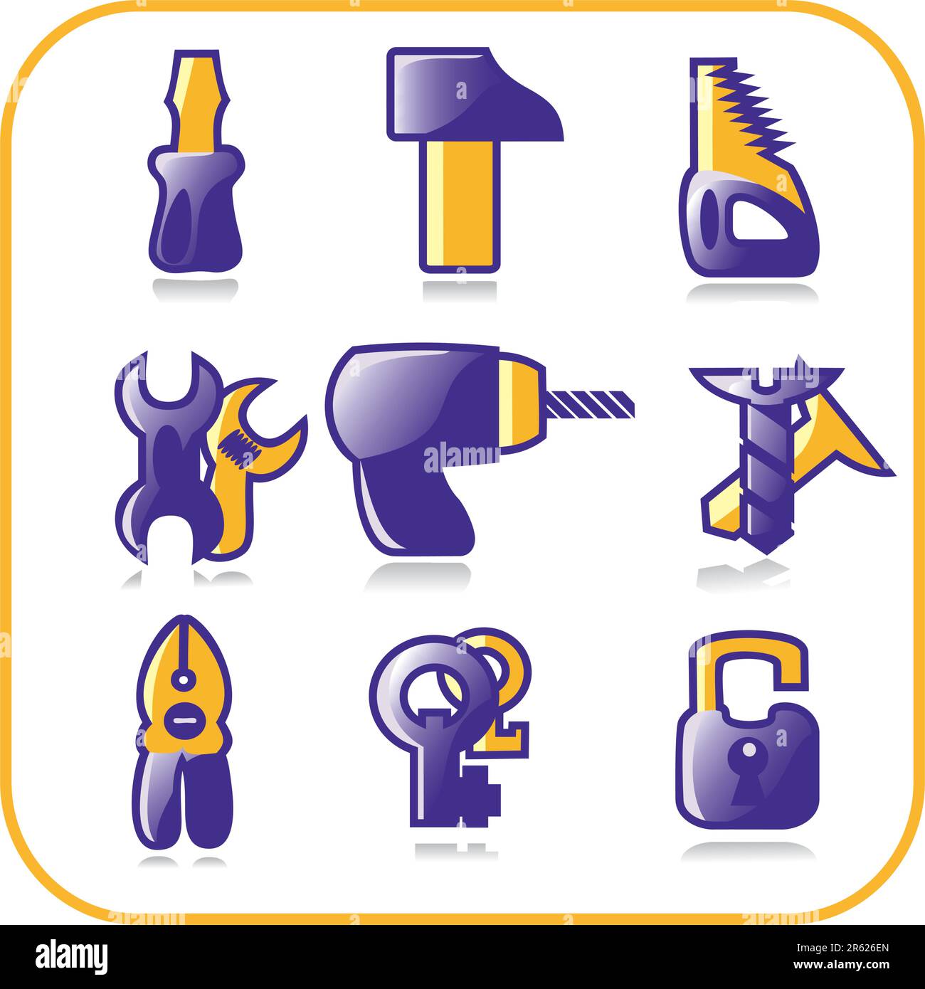 Grip tools Stock Vector Images - Alamy
