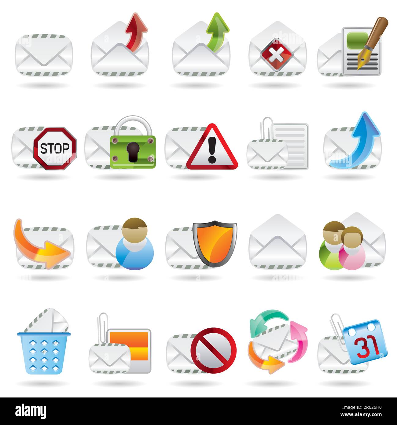 Close new pen Stock Vector Images - Alamy