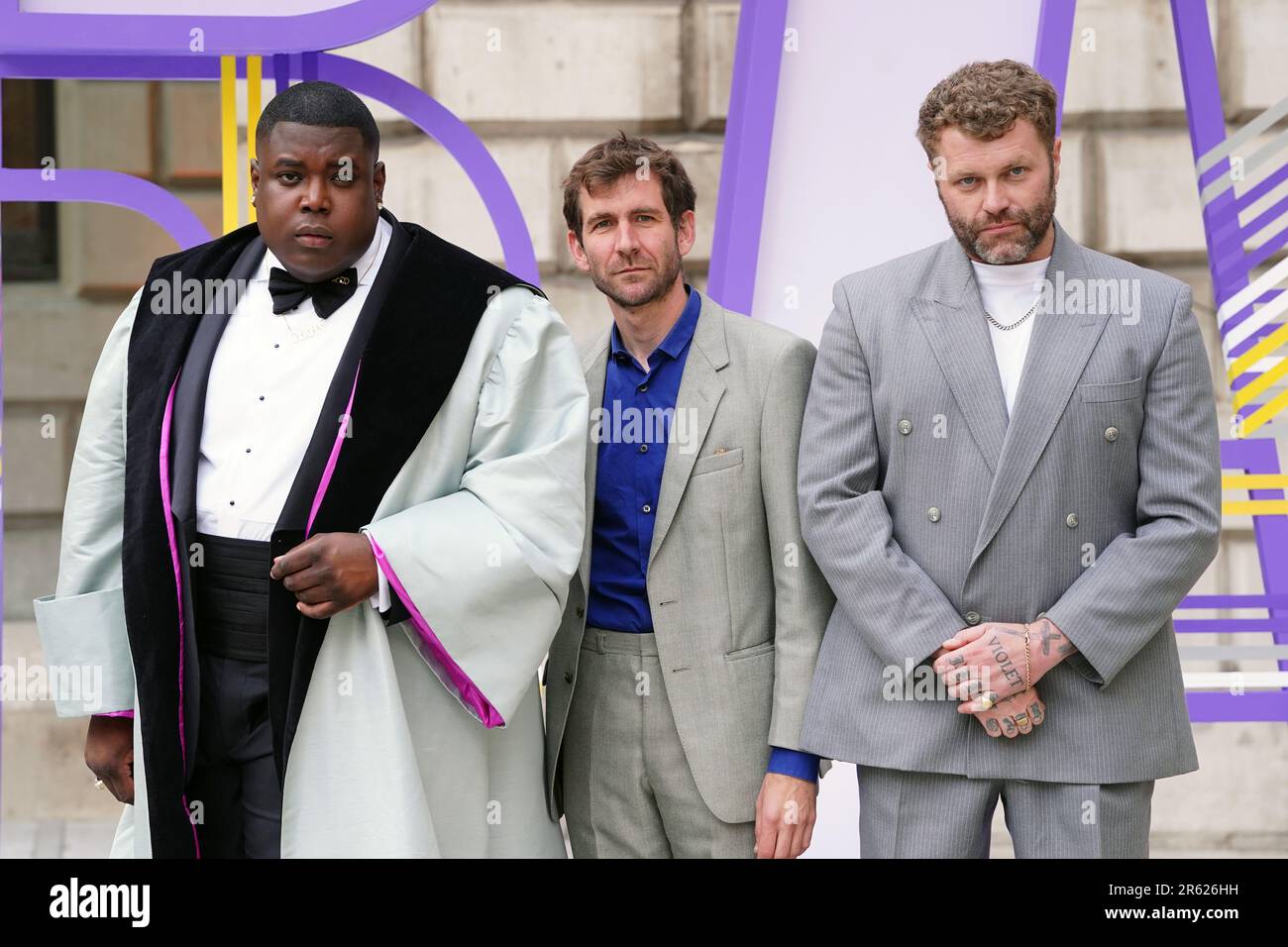 (left to right) Jacob Lusk, Ari Balouzian and Ryan Hope of Gabriels ...