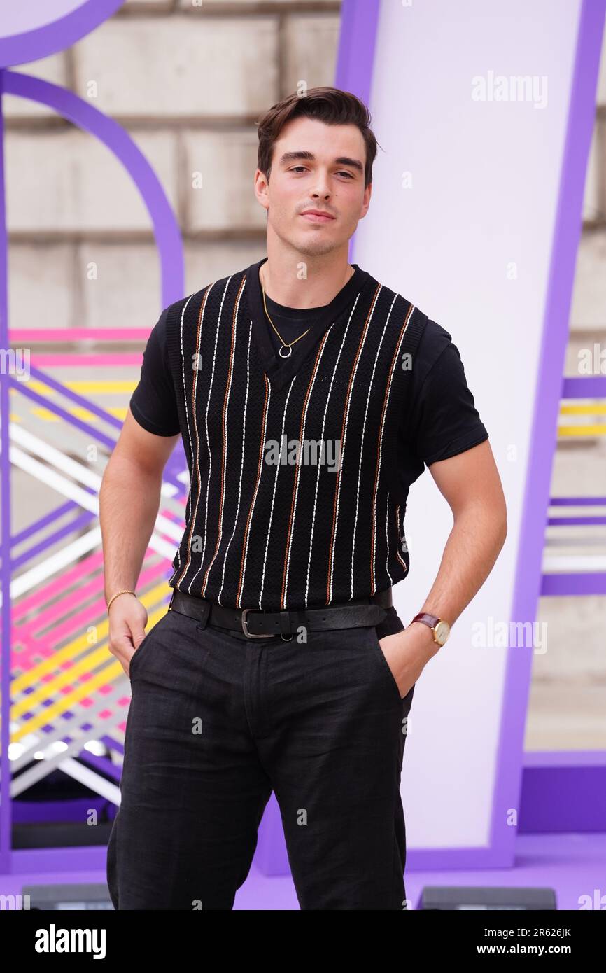 Corey Mylchreest attending the Royal Academy of Arts Summer Exhibition ...