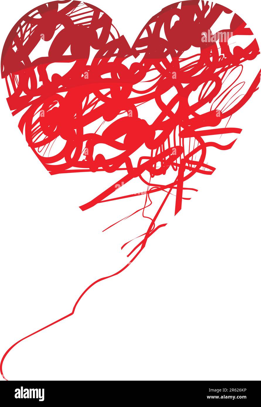 Full heart Stock Vector Images - Alamy