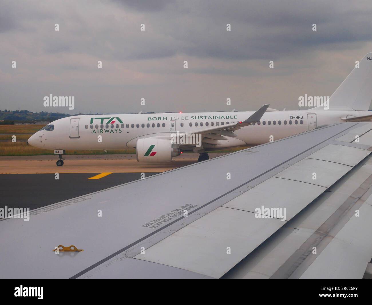 Rome Fiumicino International airport Stock Photo - Alamy