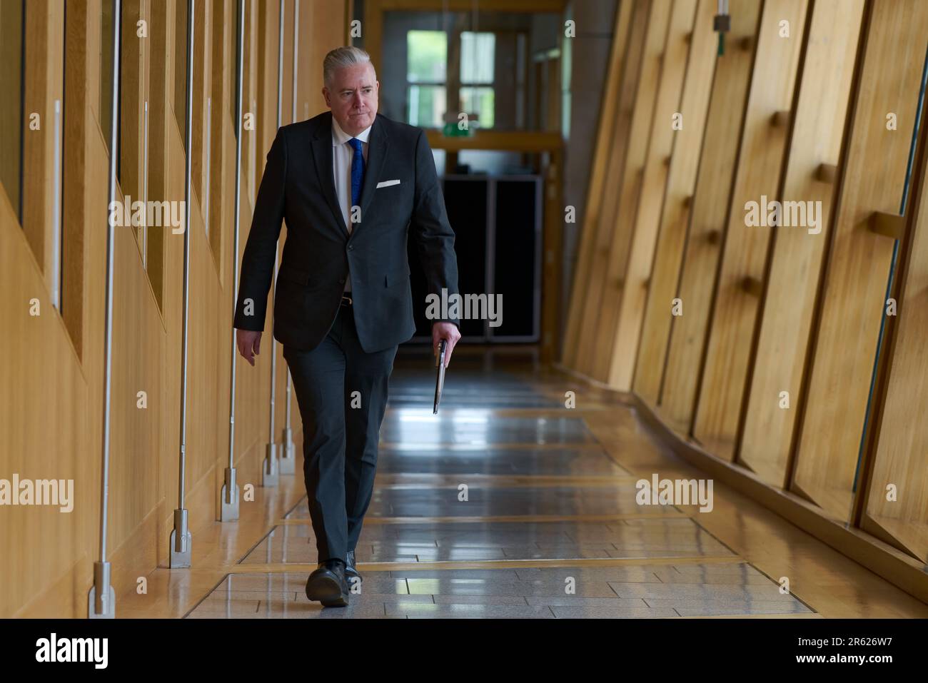 Edinburgh Scotland, UK 06 June 2023. George Adam MSP at the Scottish ...