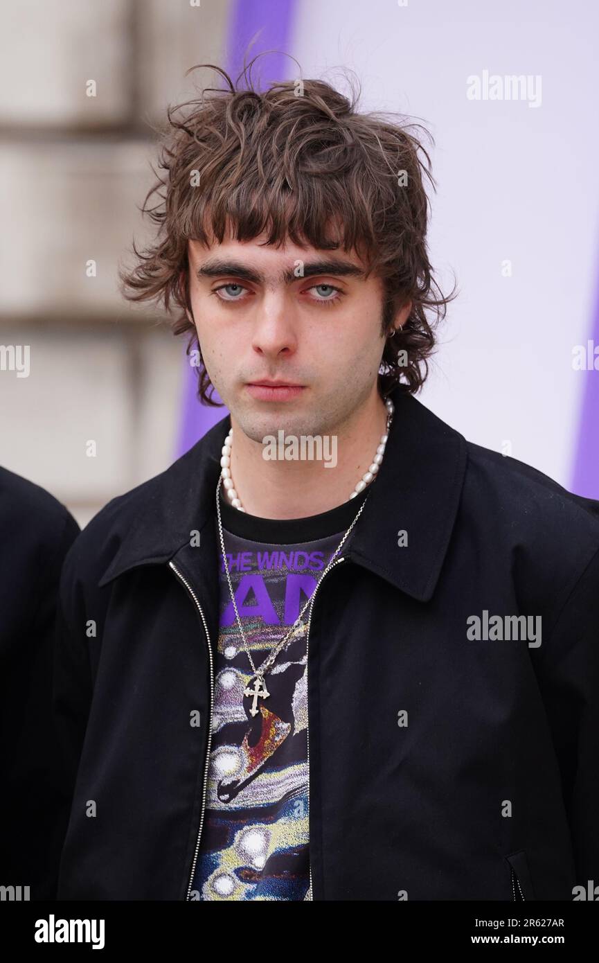 Lennon Gallagher attending the Royal Academy of Arts Summer Exhibition ...