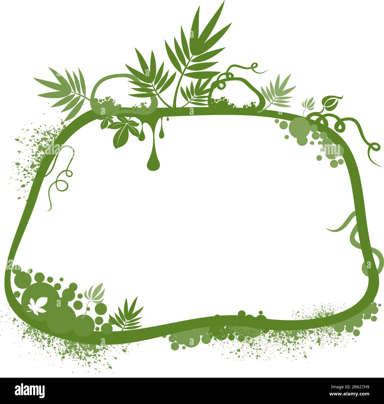 Leafy a design Cut Out Stock Images & Pictures - Alamy