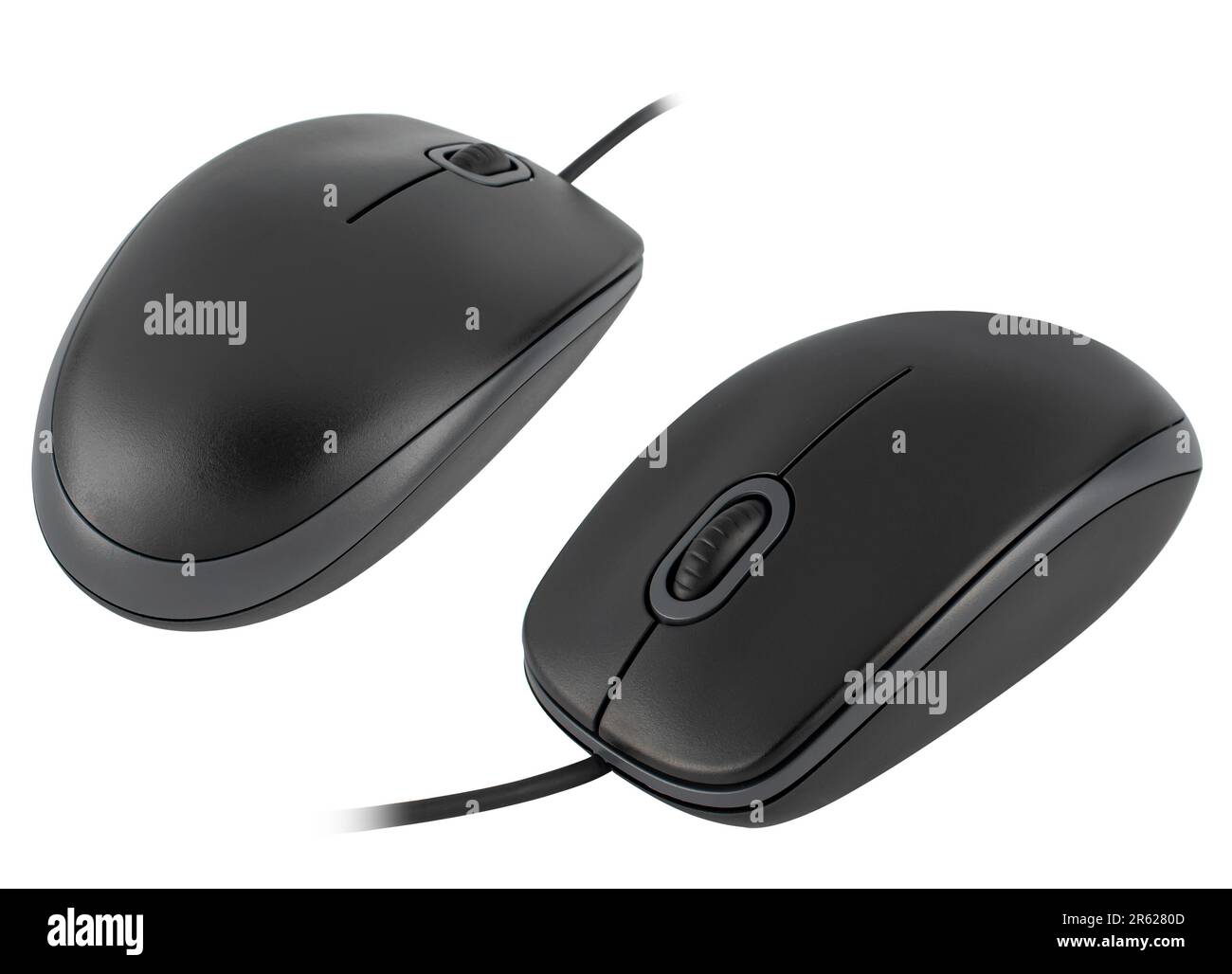 optical wired manipulator for computer white background in insulation ...