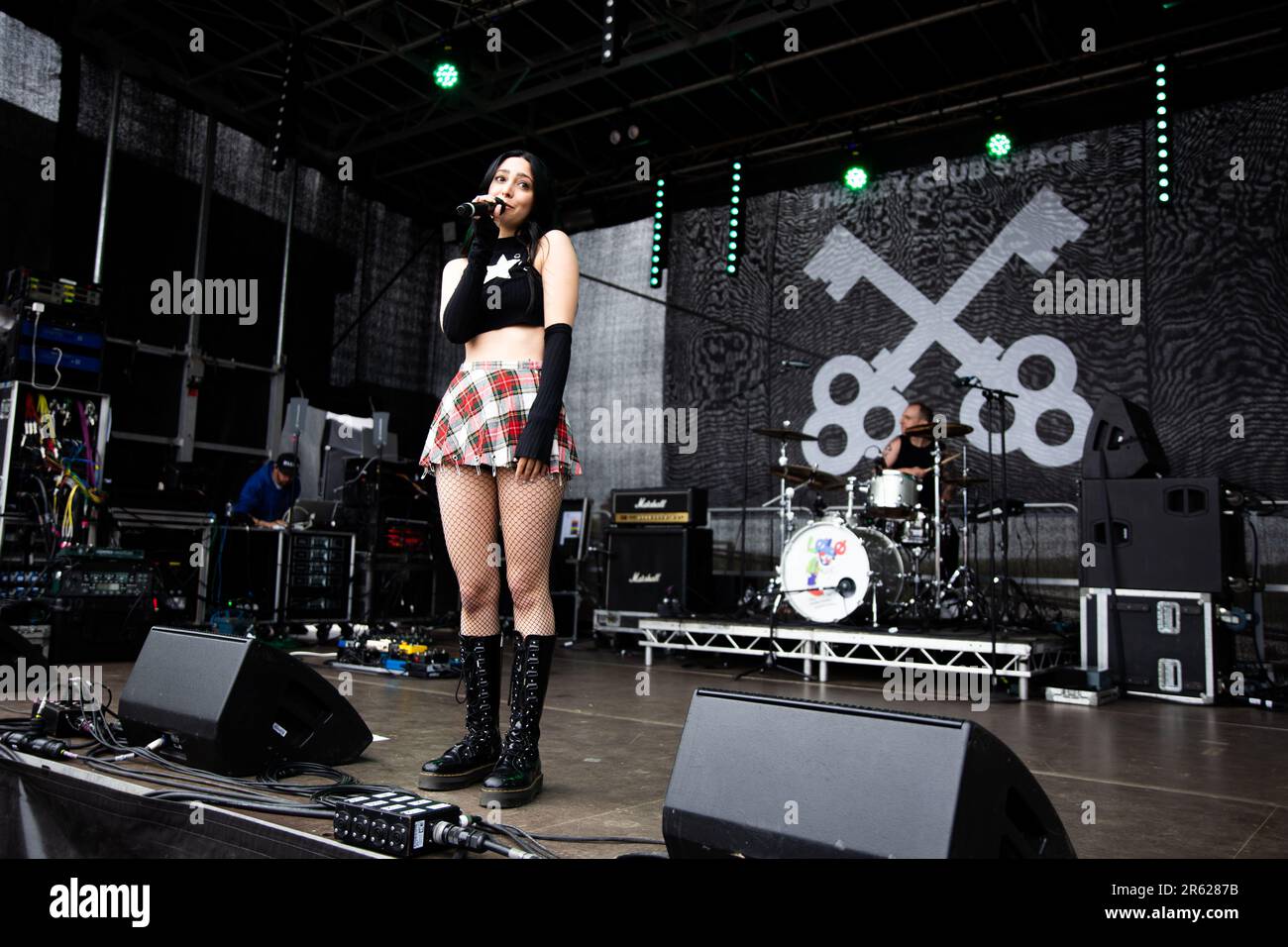 LØLØ AKA LOLO performs live at slam dunk festival north Leeds uk, 28th ...
