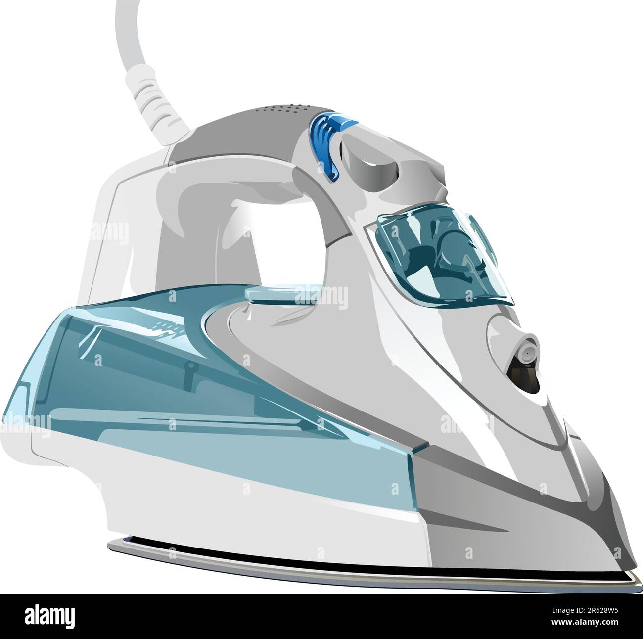 Illustration of electric iron hi-res stock photography and images - Alamy