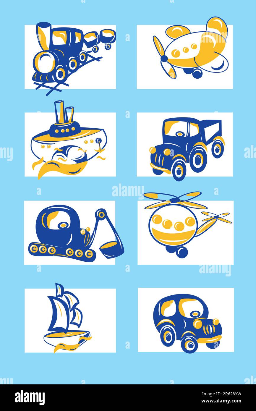 Transportation industrial Stock Vector Images - Alamy