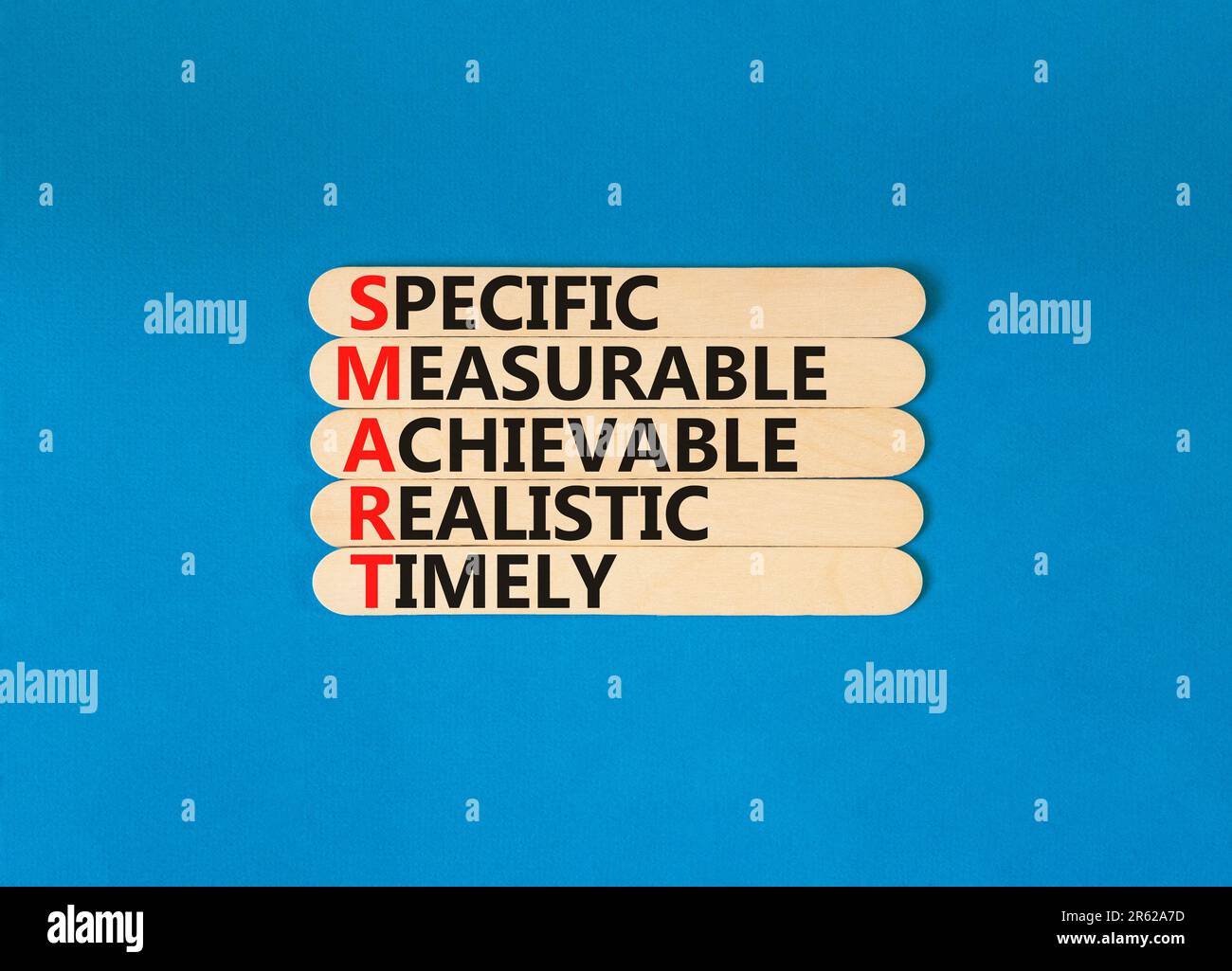 SMART symbol. Concept words SMART specific measurable achievable ...