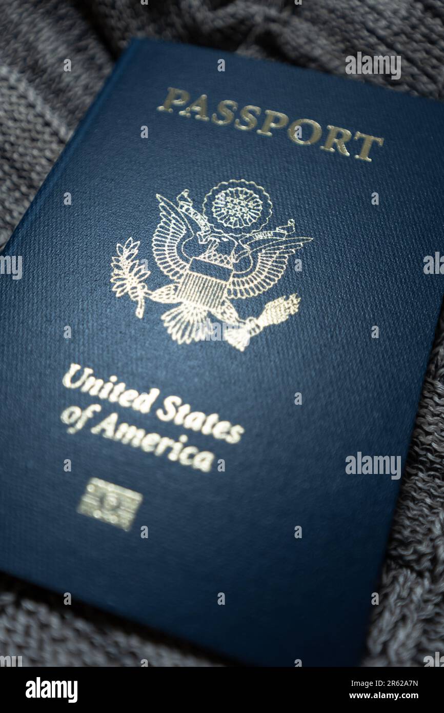 Passport inside page hi-res stock photography and images - Alamy