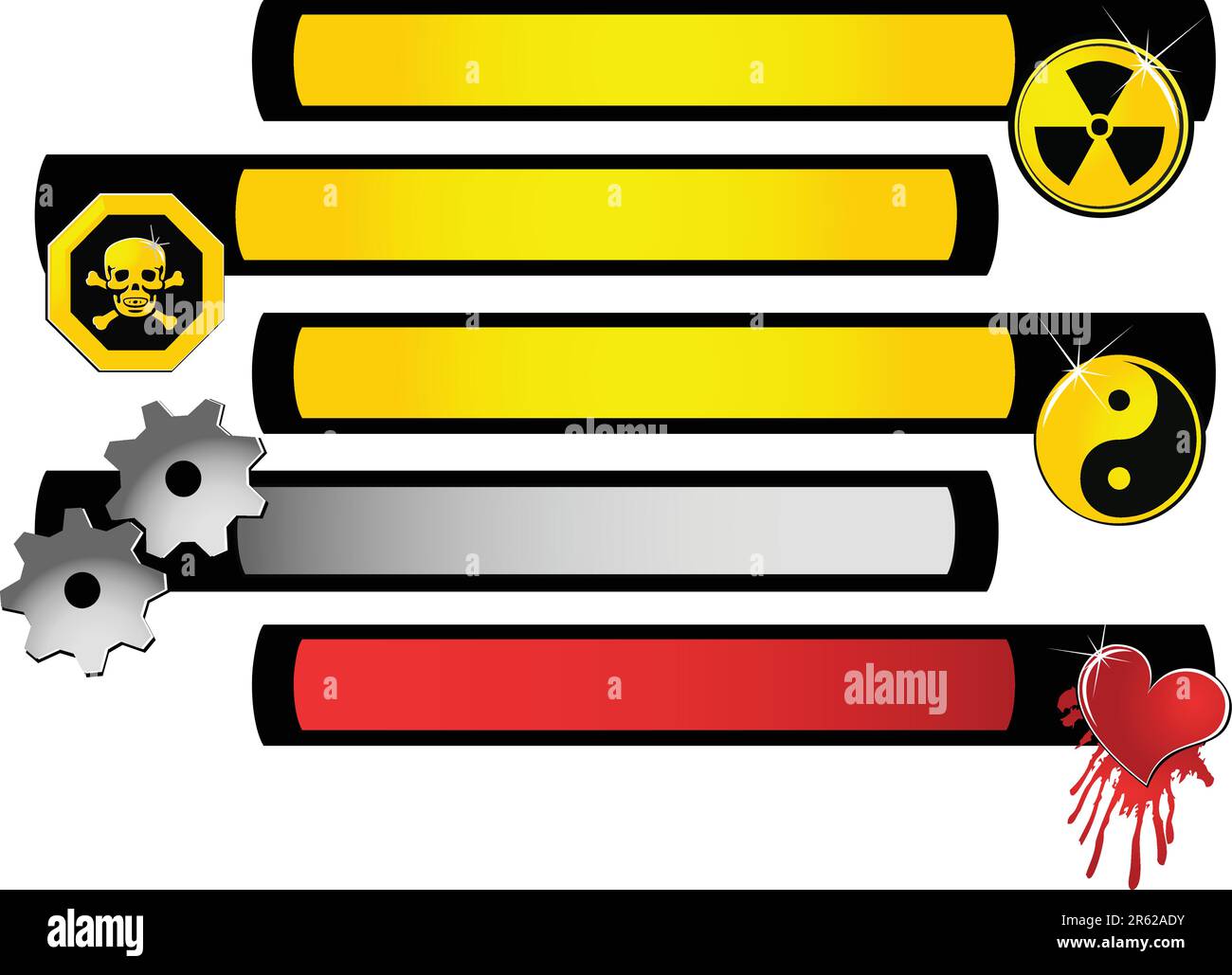 vector symbol banner EPS 8 Stock Vector Image & Art - Alamy