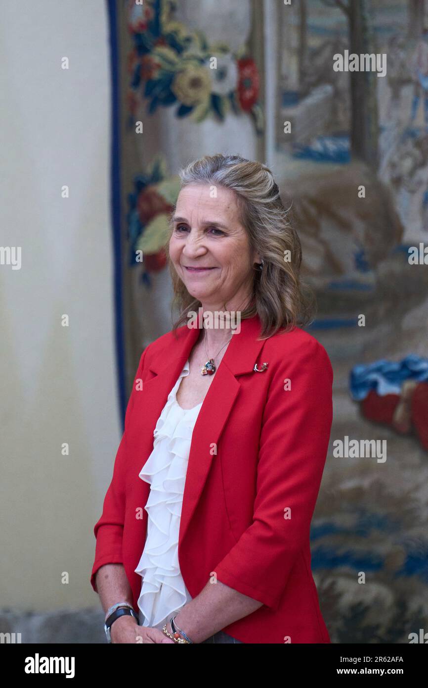 Madrid. Spain. 20230606, Princess Elena de Borbon attends Awards ...