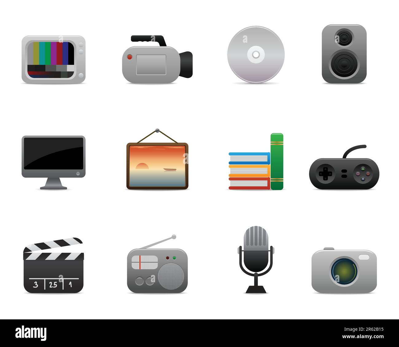 detailed icons for your presentation, website Stock Vector Image & Art ...
