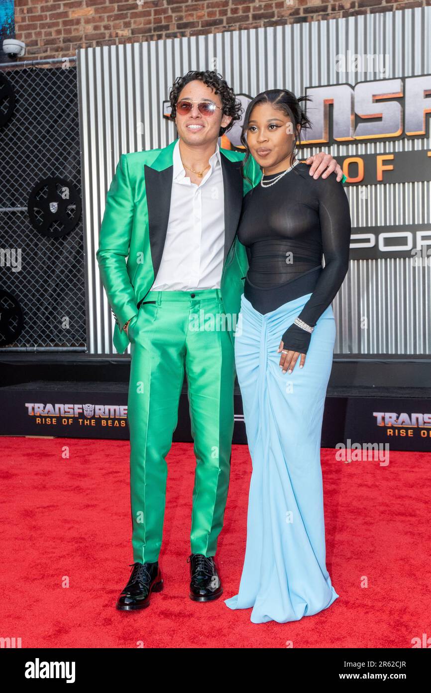 Anthony ramos and dominique fishback hi-res stock photography and ...