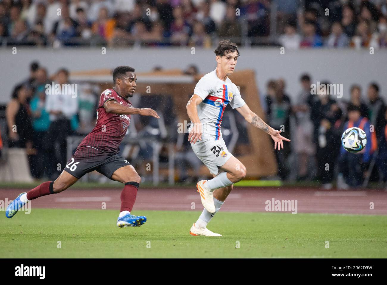 honor former Barcelona player Andres Iniesta who has represented both ...