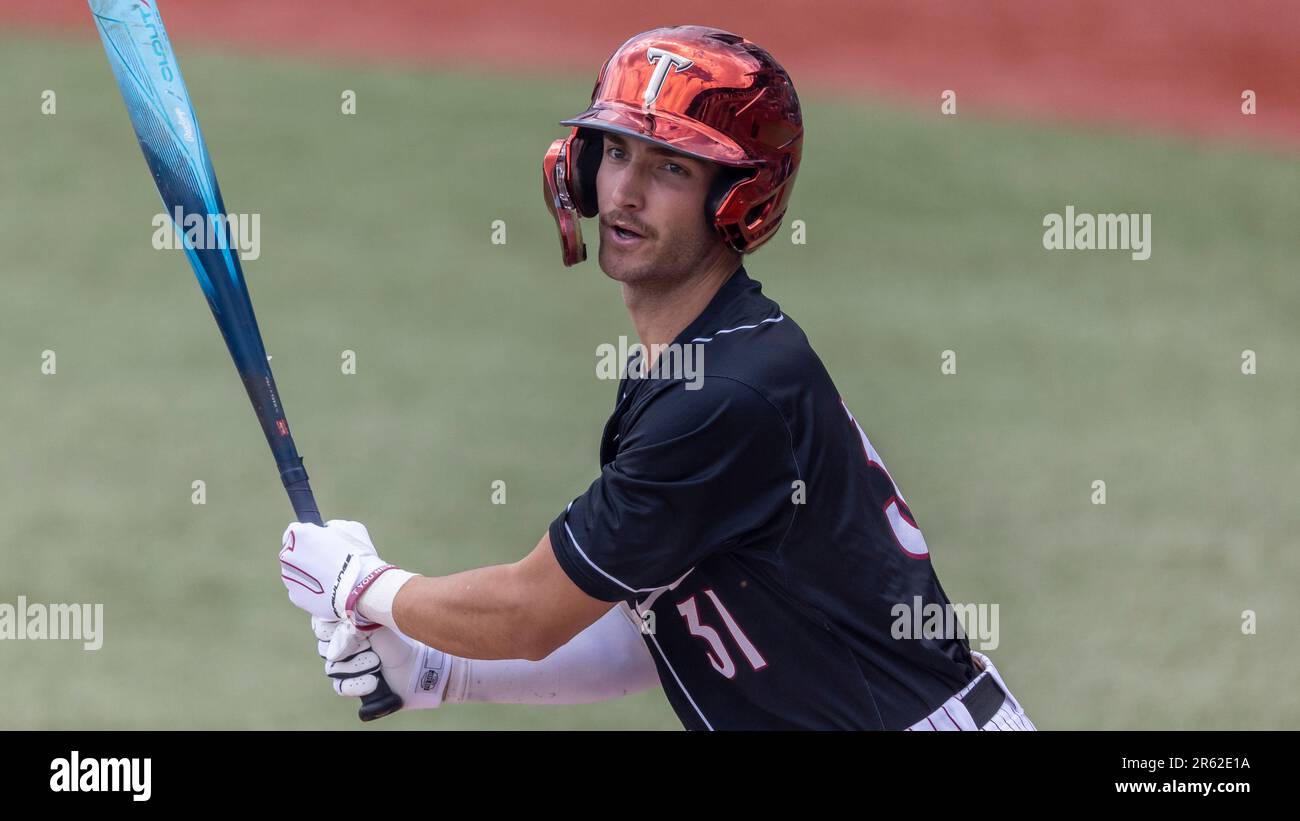 Troy infielder Donovan Whibbs (31) during an NCAA baseball game on ...