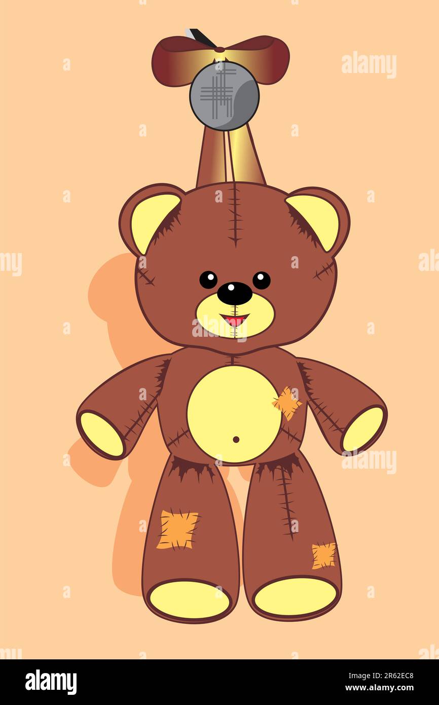 Hold soft toy Stock Vector Images - Alamy