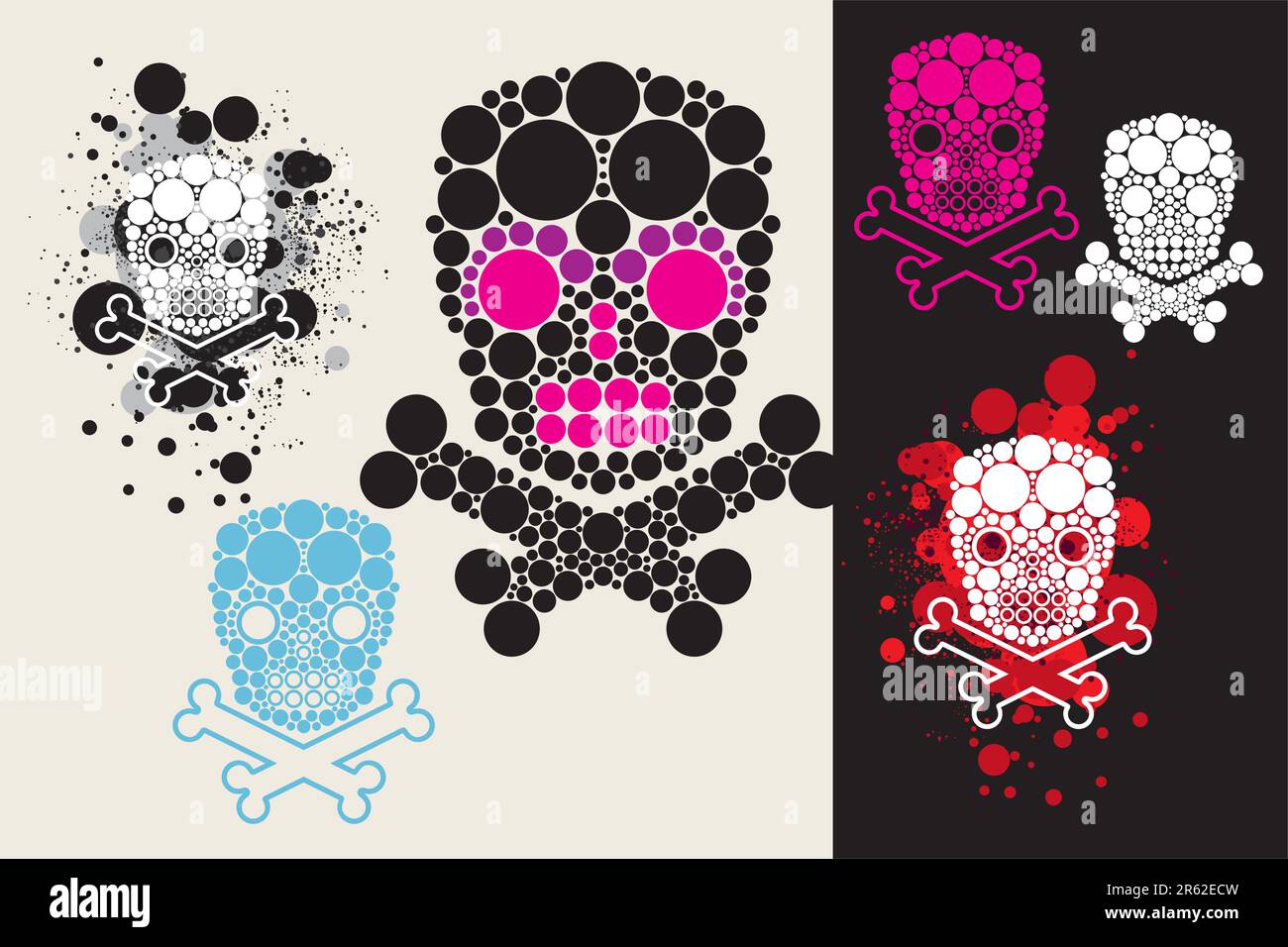 Human skulls human skeleton human Stock Vector Images - Alamy