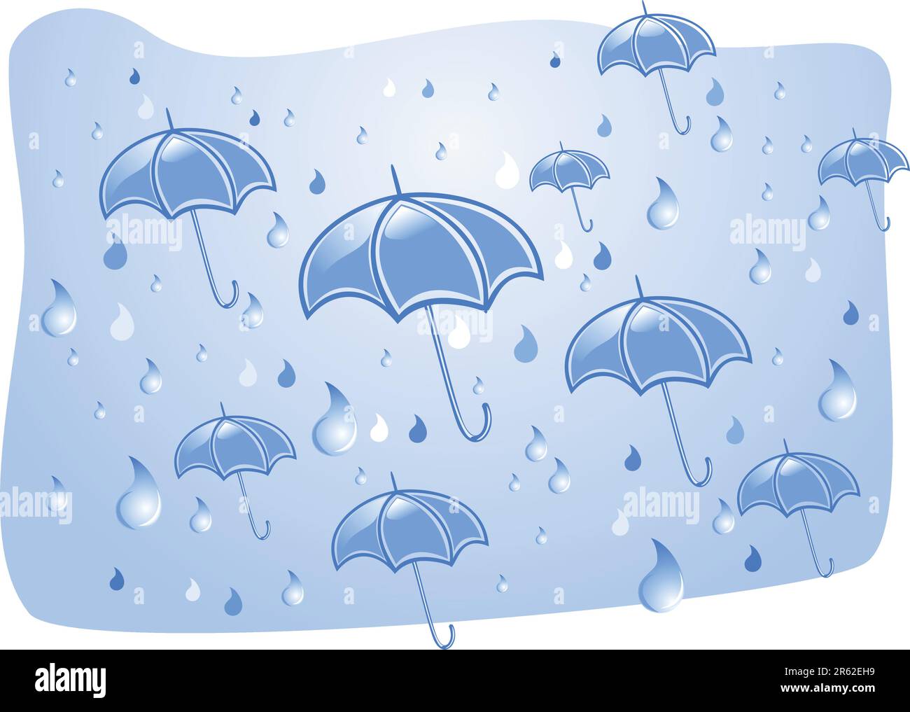 Summer downpour Stock Vector Images - Alamy