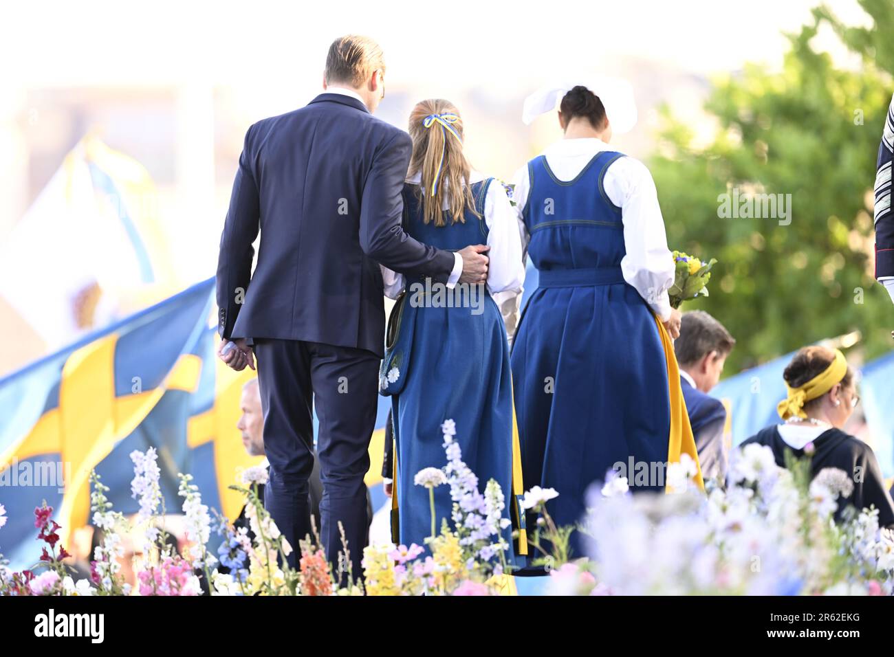 Prince Daniel, Princess Estelle, Crown Princess Victoria National Day ...